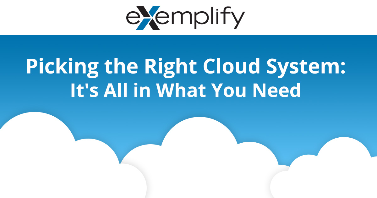 [Infographic] Picking the Right Cloud System: It's All in What You Need ...